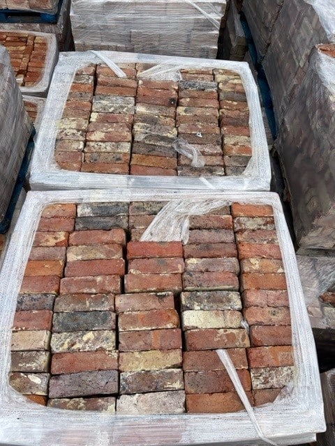 The benefits of using reclaimed bricks and yorkstone in your projects