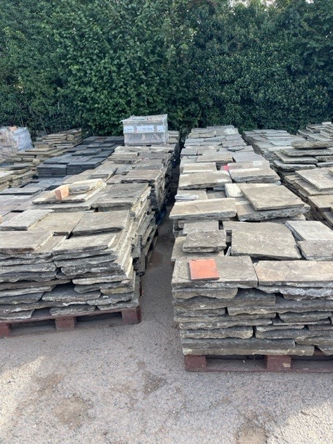Reclaimed Bricks, Tiles, Slates, York Stone and Sleepers